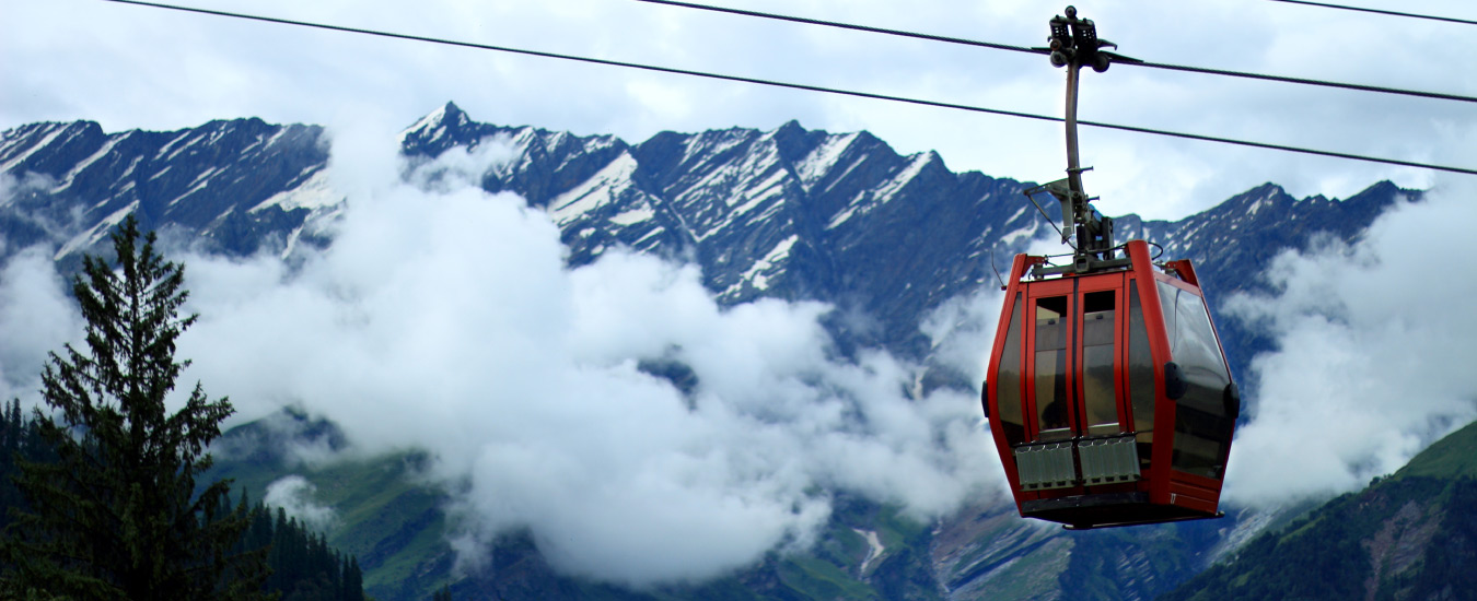 Experience the Ropeway Near Solang Valley with Your Family